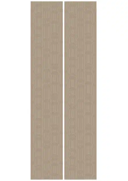 Duurzaam Behang | Graphic Lines | Grafische lijnen | Klei I |100 x 280 cm | Kek Amsterdam ...